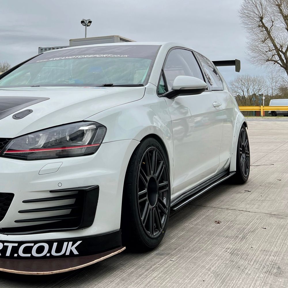 SRSTEC Golf MK7 Wide Front Wings - Area Motorsport