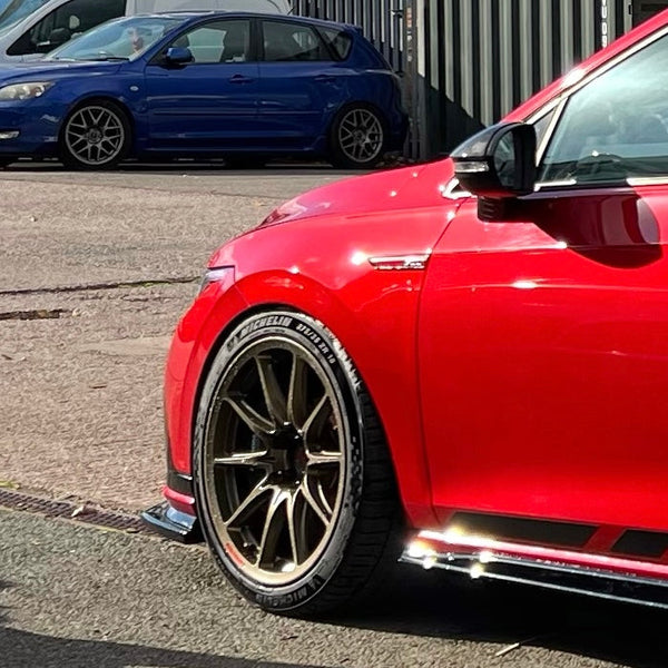 SRSTEC Golf MK8 Wide Front Wings - Area Motorsport