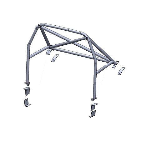 Safety Devices H035 Rear Half Cage H035 Rear EP3 Type R - Area Motorsport