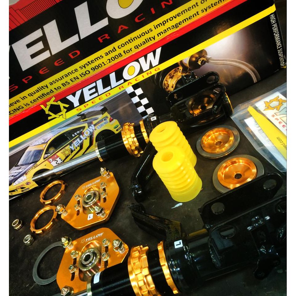 Yellow Speed Coilovers - Area TRACK Spec EP3 Civic Type R - Area Motorsport